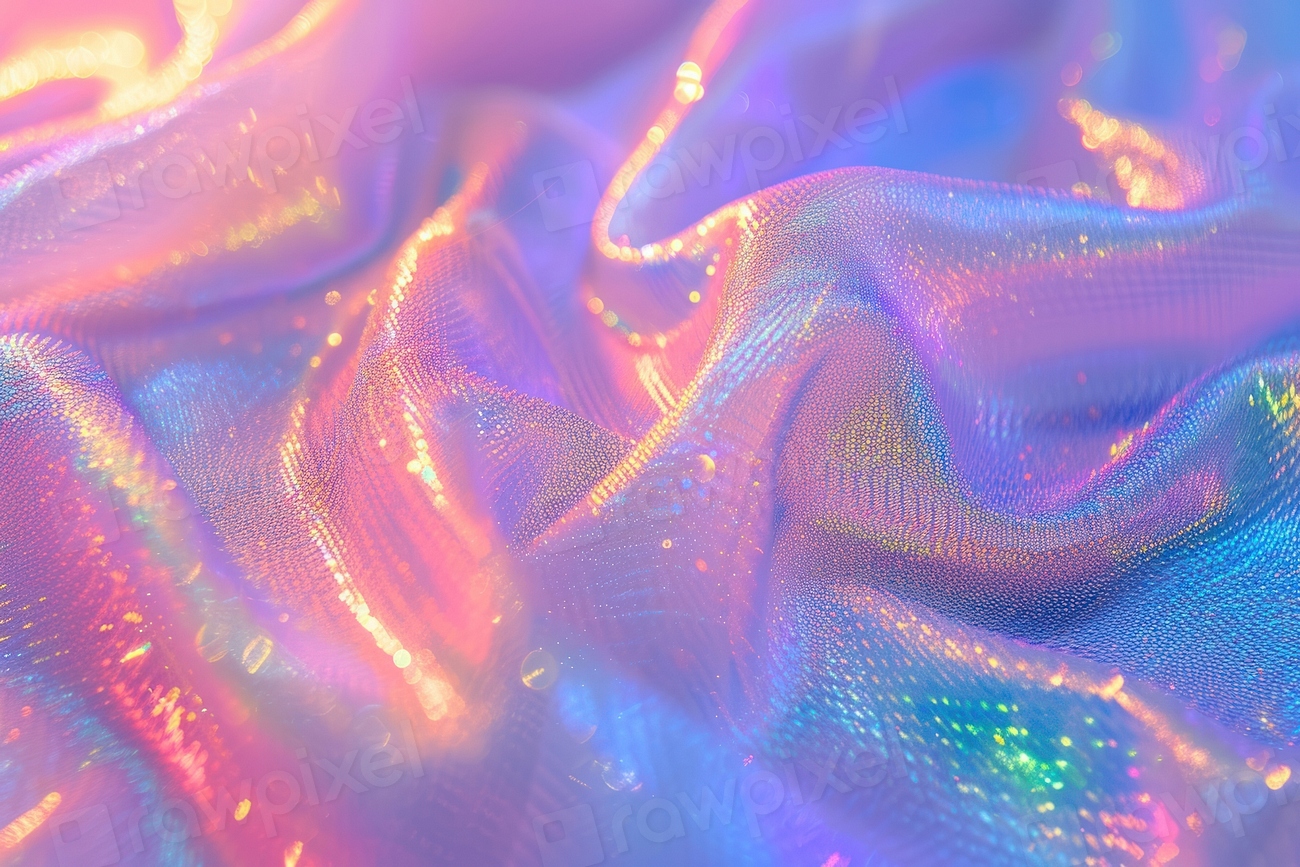 Holographic fabric texture background backgrounds | Premium Photo ...