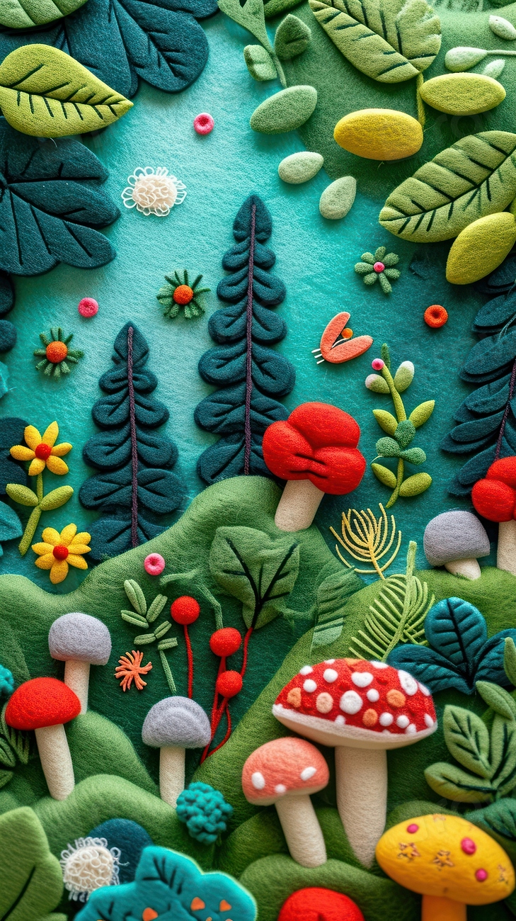 Wallpaper felt Thailand art backgrounds | Free Photo - rawpixel