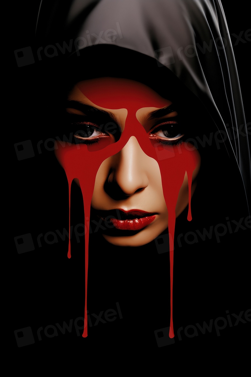 Islamic portrait adult women. | Premium Photo Illustration - rawpixel