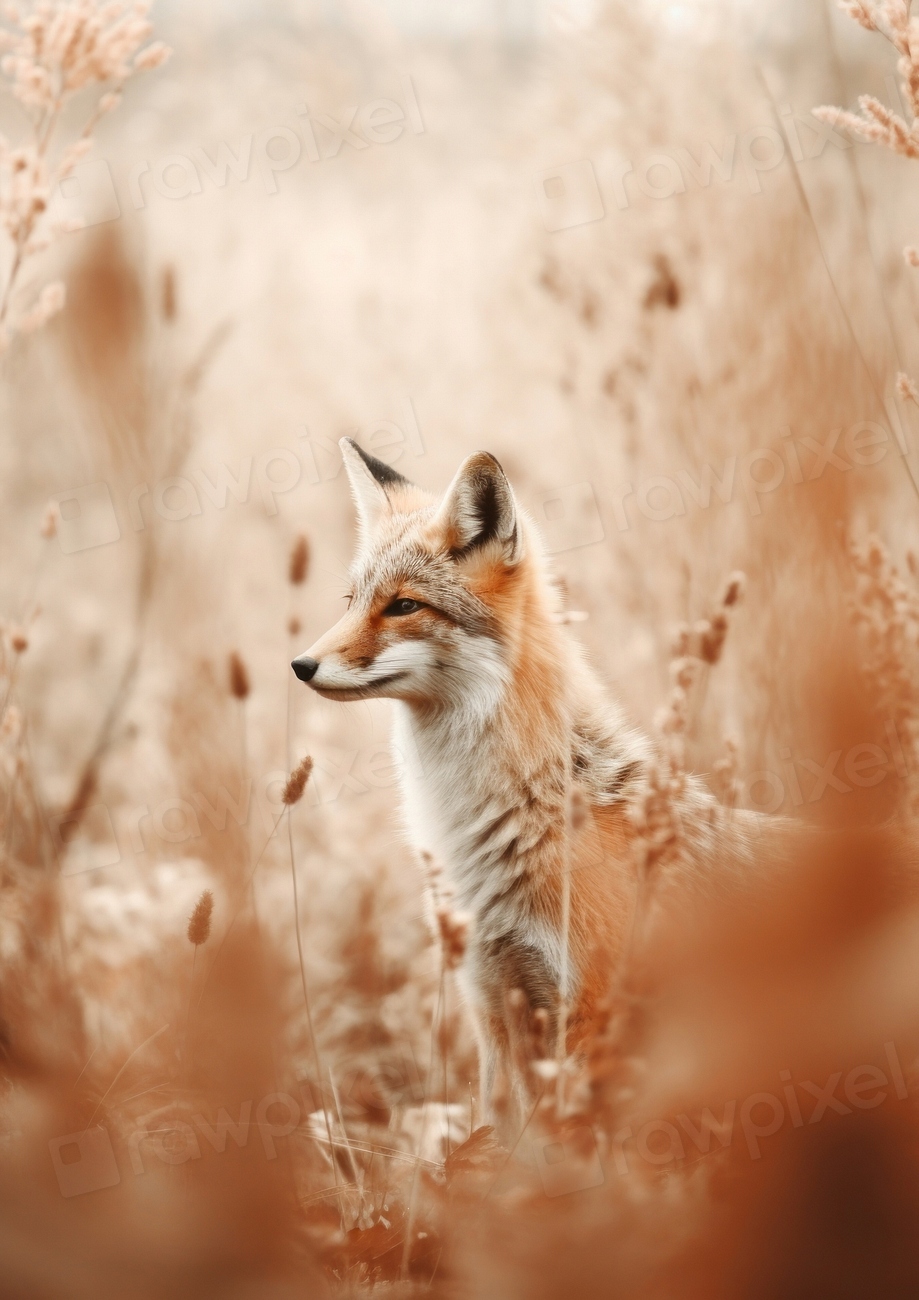 Woodland fox wildlife animal mammal. | Free Photo - rawpixel