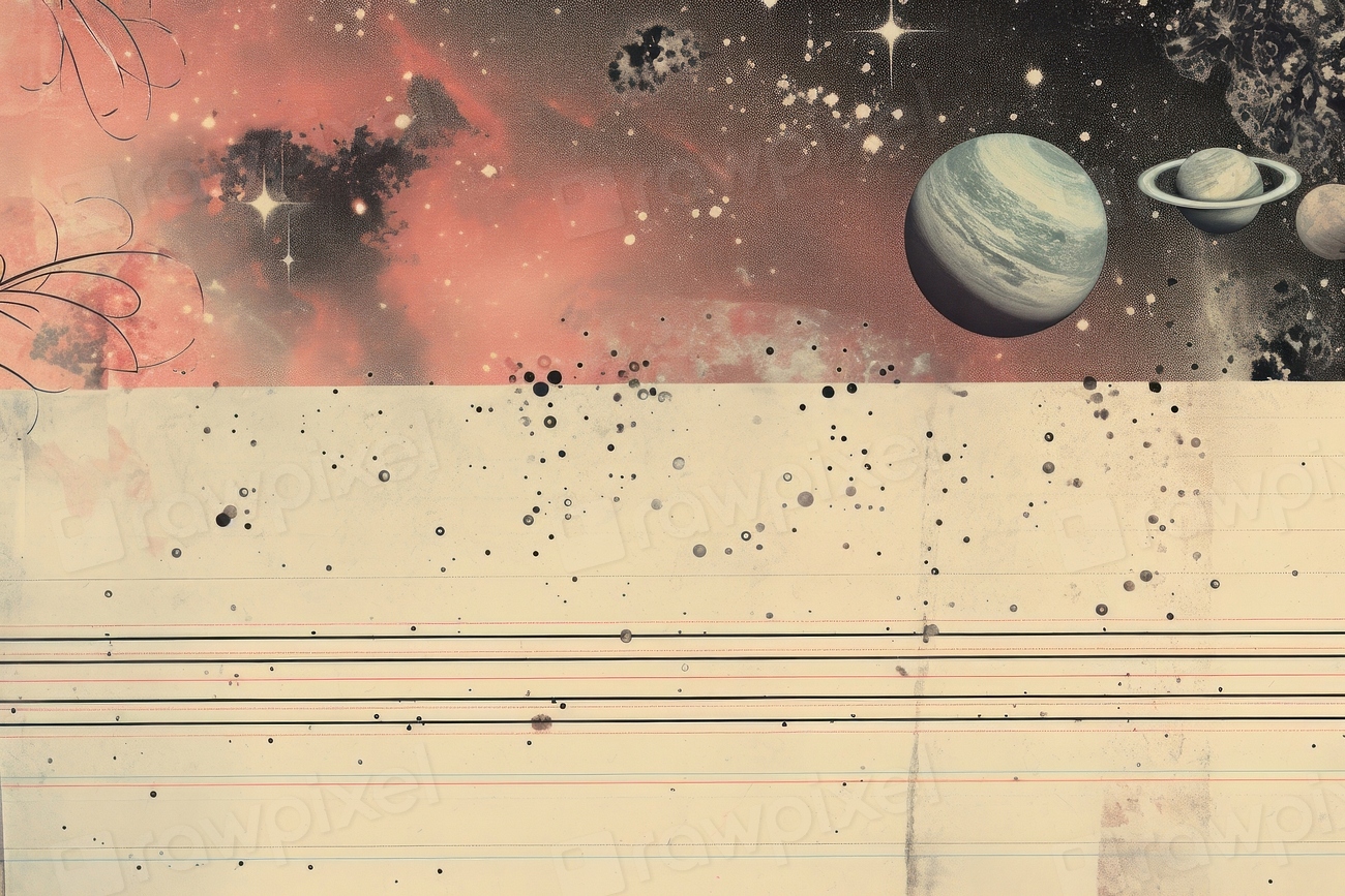 Galaxy border space backgrounds astronomy. | Free Photo Illustration ...