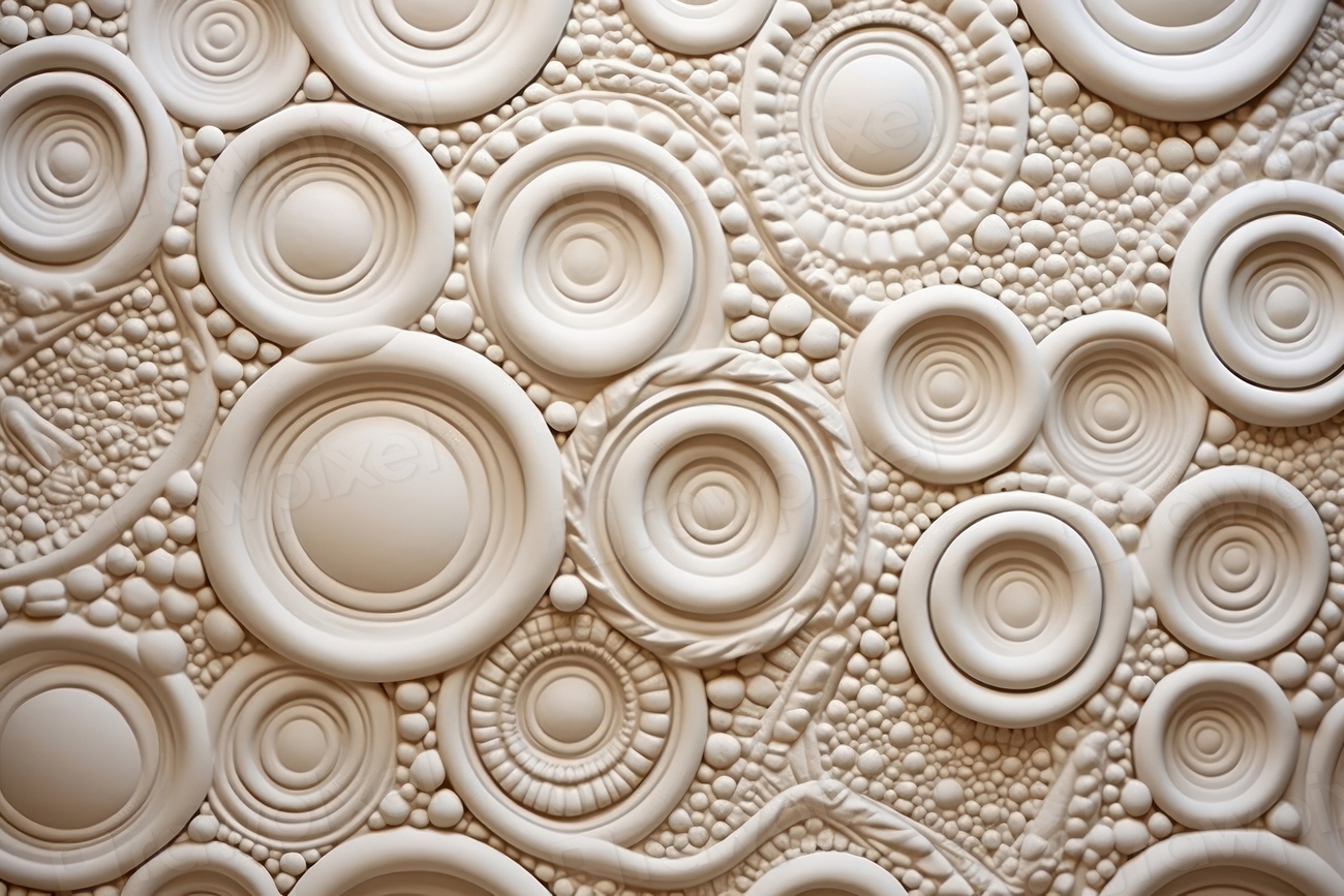 Circle bas relief pattern art | Premium Photo Illustration - rawpixel