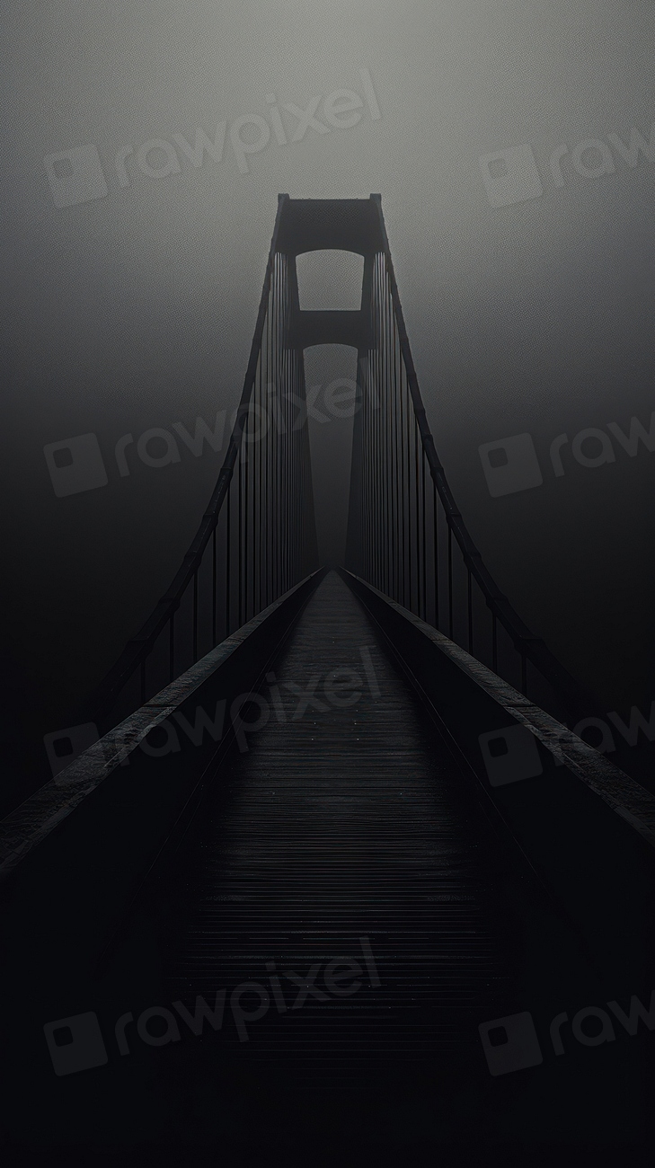 Bridge nature black fog. | Premium Photo - rawpixel