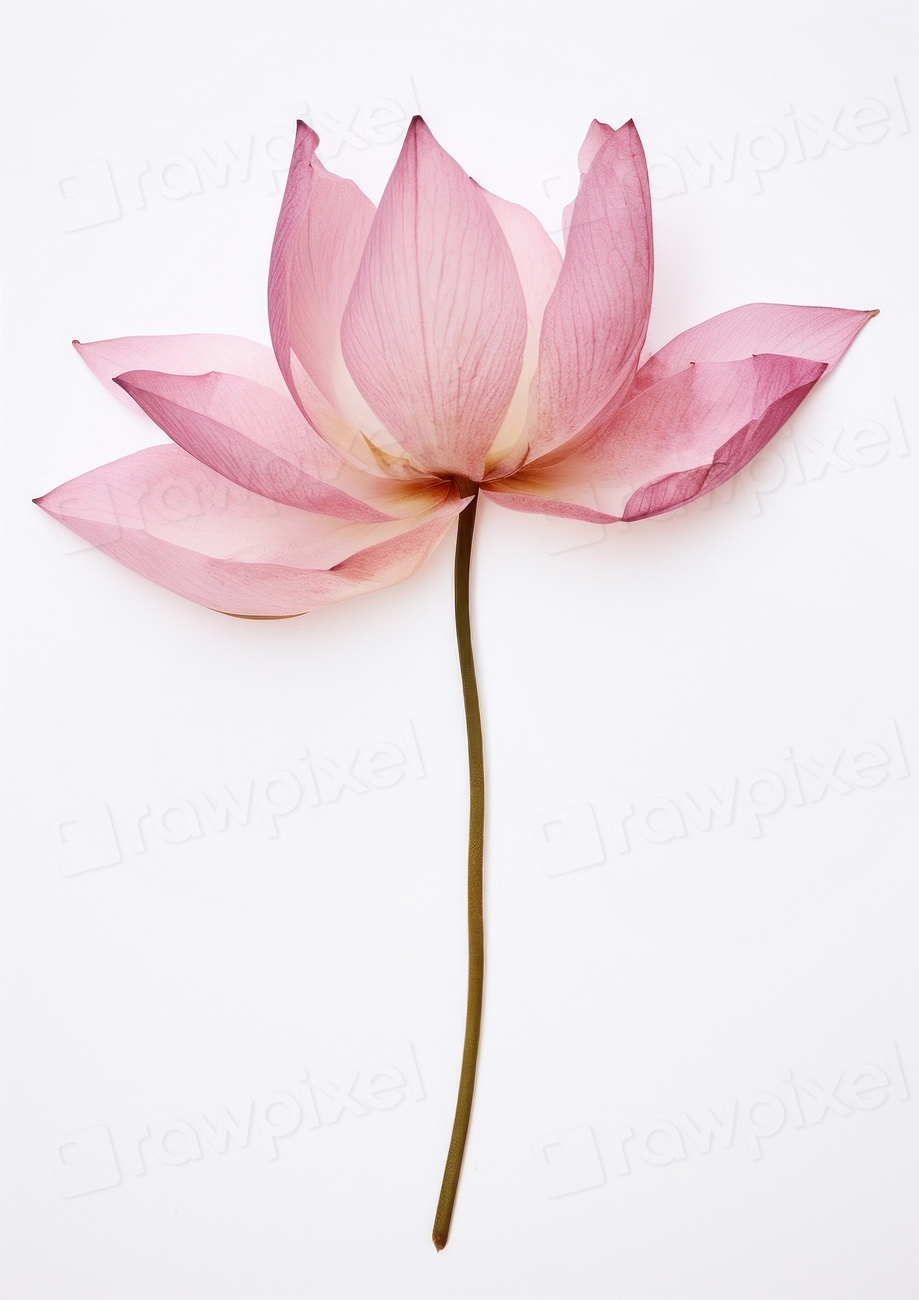 Real Pressed pink lotus flower | Free Photo - rawpixel