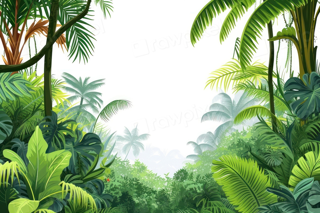 Tropical forest backgrounds vegetation outdoors. | Premium Photo ...
