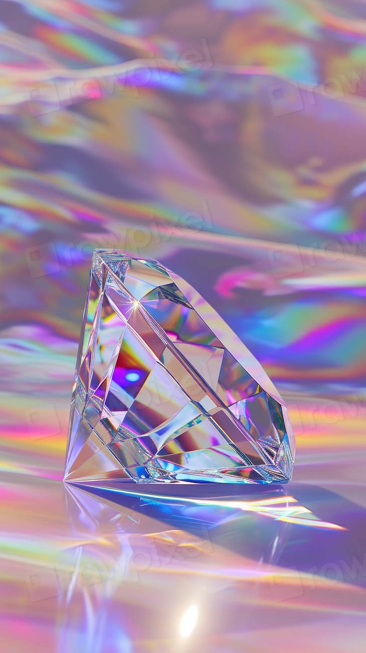 cute diamond backgrounds gemstone jewelry. | Free Photo Illustration ...
