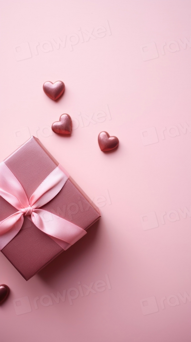 Pink box red celebration. | Premium Photo - rawpixel