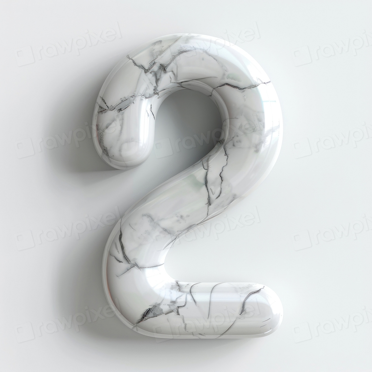 Number 2 symbol number curve. | Free Photo Illustration - rawpixel