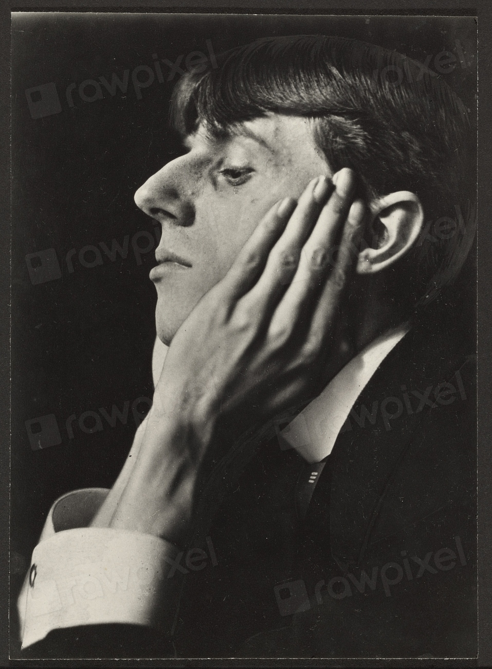 Portrait Aubrey Beardsley Frederick H | Free Photo - rawpixel
