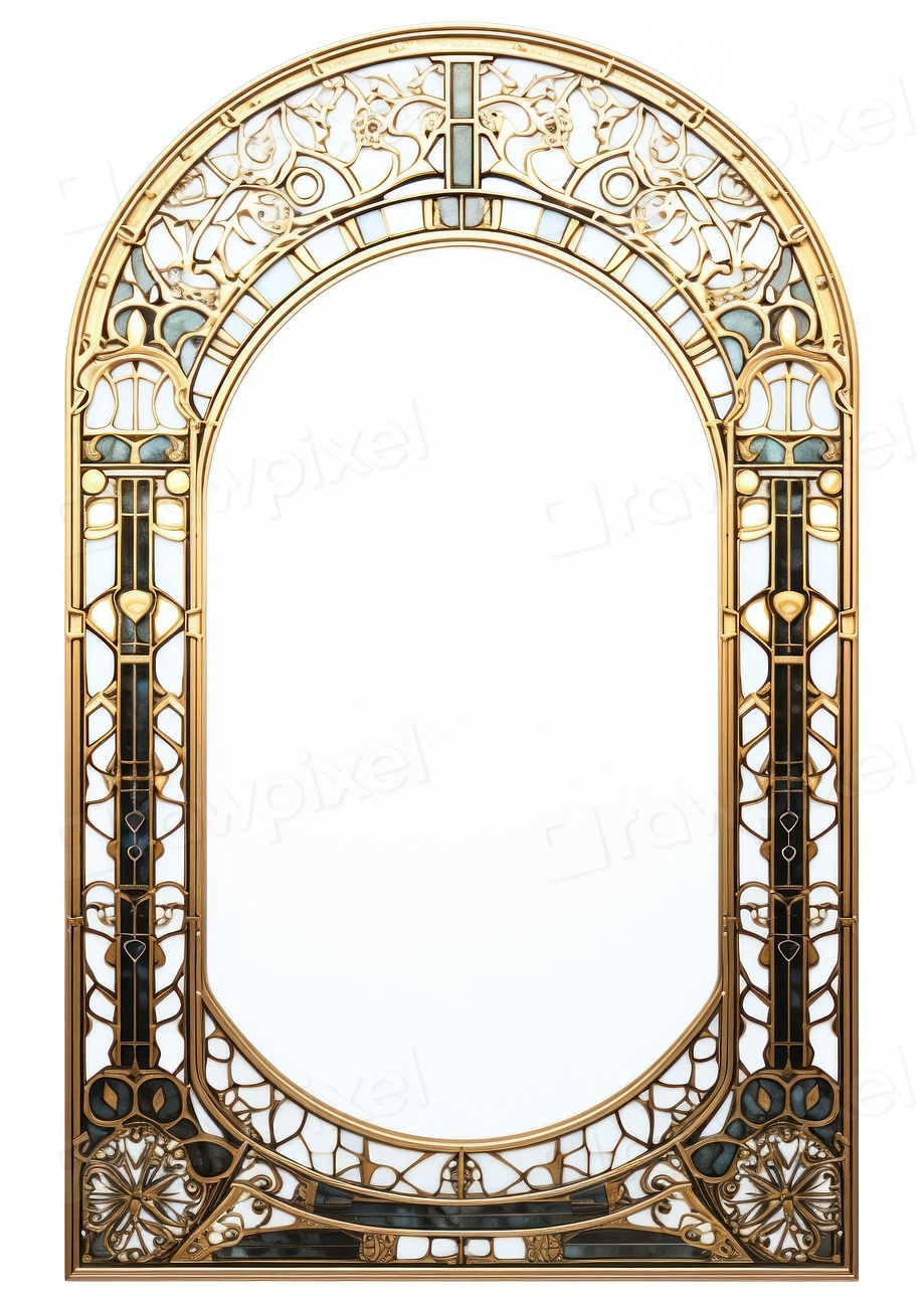 Minimal arch art nouveau architecture | Free Photo Illustration - rawpixel