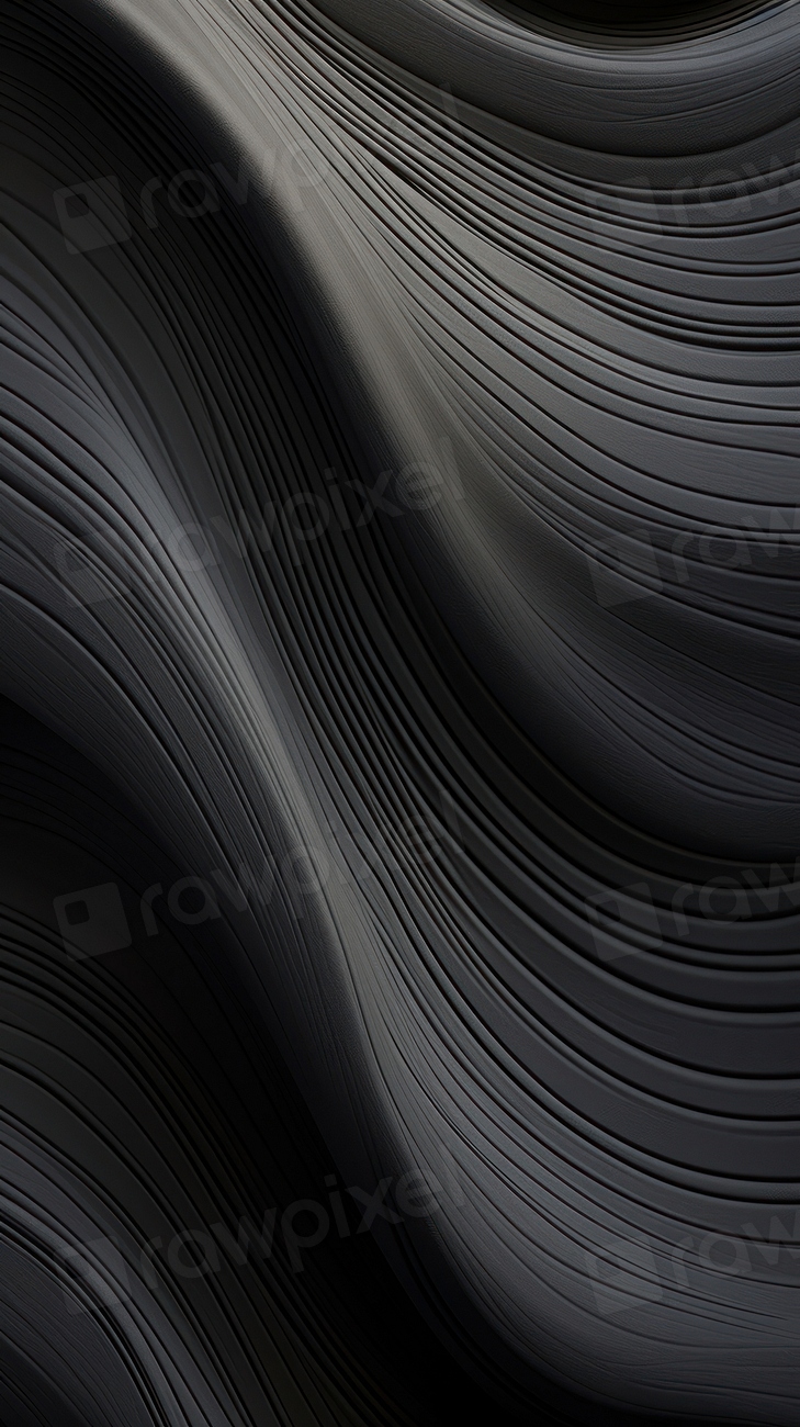 Abstract painting black backgrounds wave | Premium Photo Illustration ...