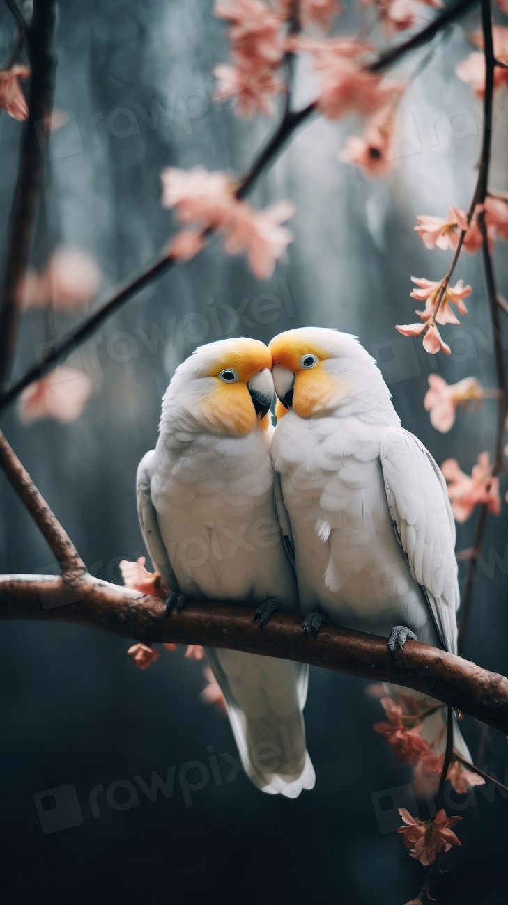 couple love bird animal parrot | Premium Photo - rawpixel