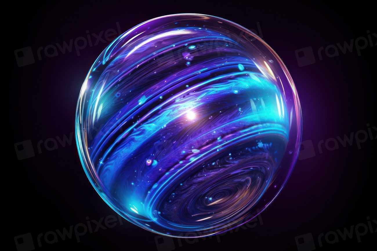 Solar system galaxy sphere light | Premium Photo Illustration - rawpixel