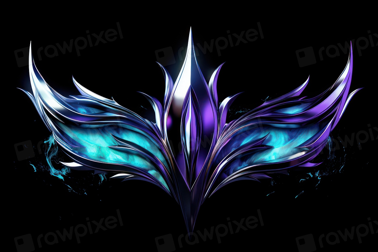 Neon fire pattern illuminated accessories. | Free Photo Illustration ...