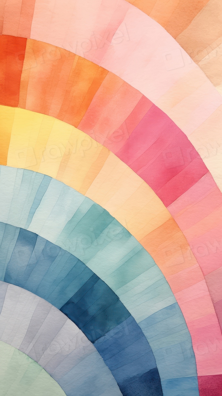 Rainbow abstract shape transportation. | Premium Photo Illustration ...