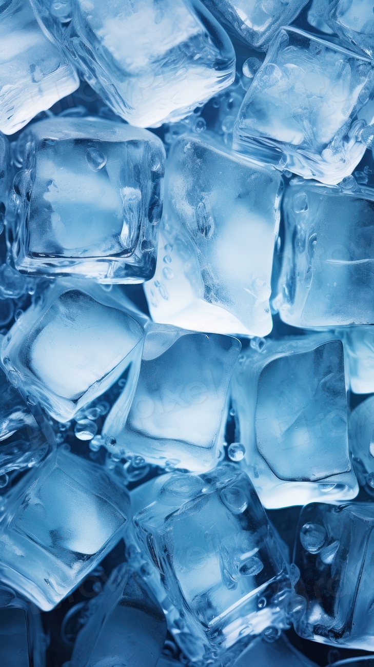 Ice cubes wallpaper ice crystal | Free Photo - rawpixel
