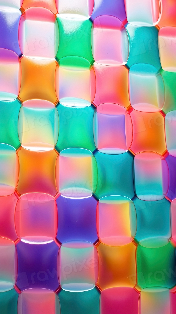 Checkerd pattern glass fusing art | Premium Photo - rawpixel