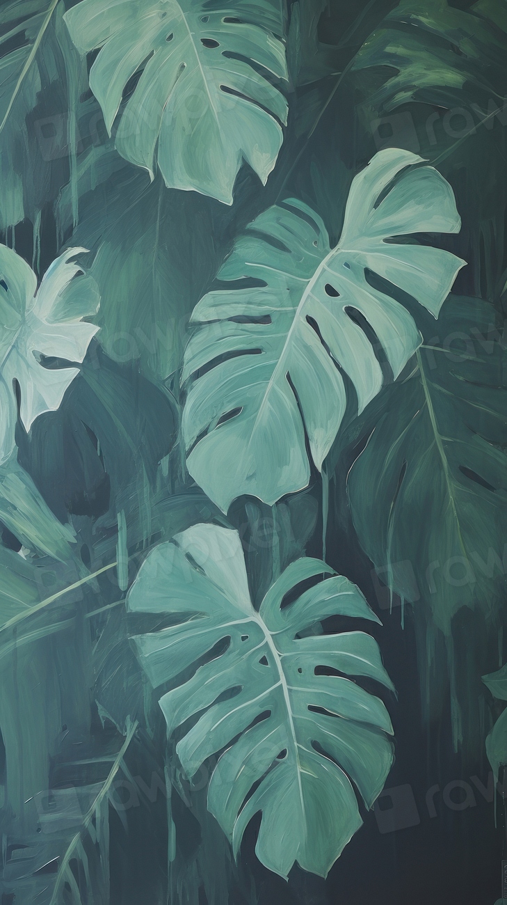 Tropical leaves backgrounds tropics nature. | Premium Photo ...