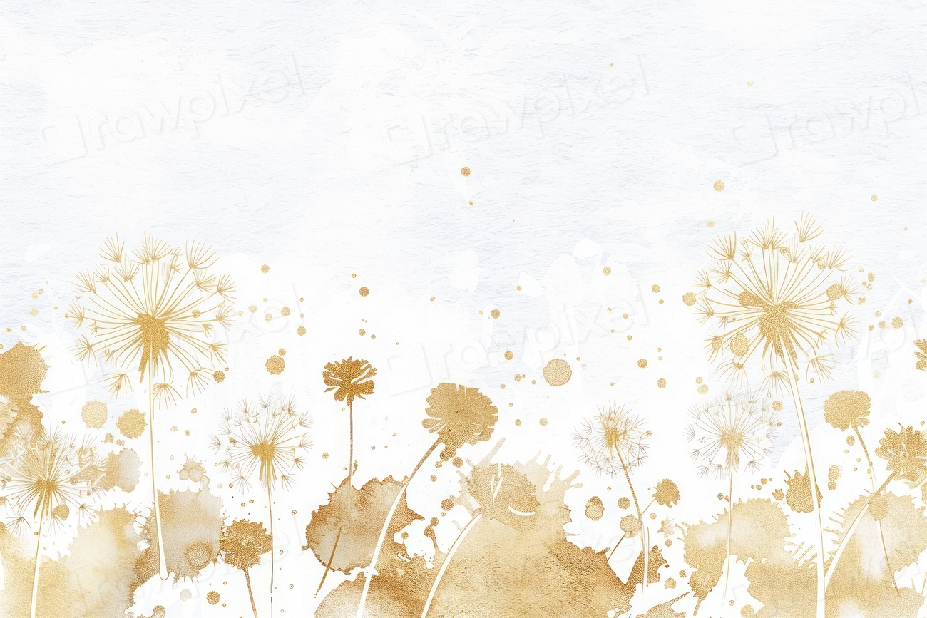 Dandelion border frame chandelier graphics | Free Photo Illustration ...
