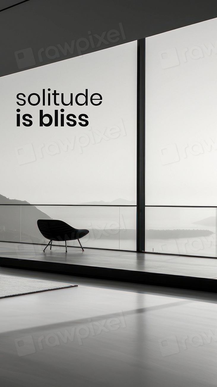 Solitude is bliss Instagram story | Free Photo - rawpixel