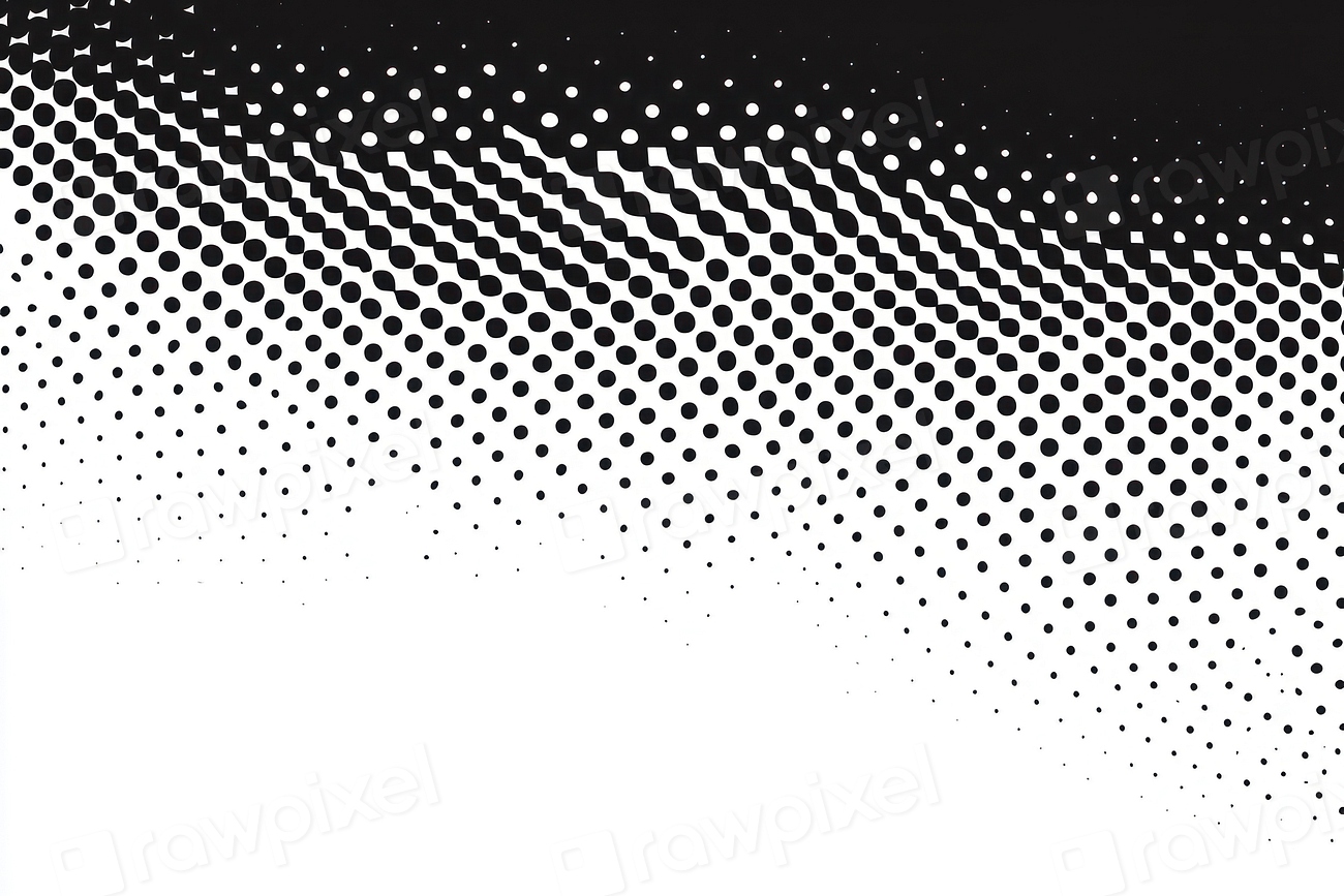 Gradient halftone pattern black dots | Free Photo Illustration - rawpixel