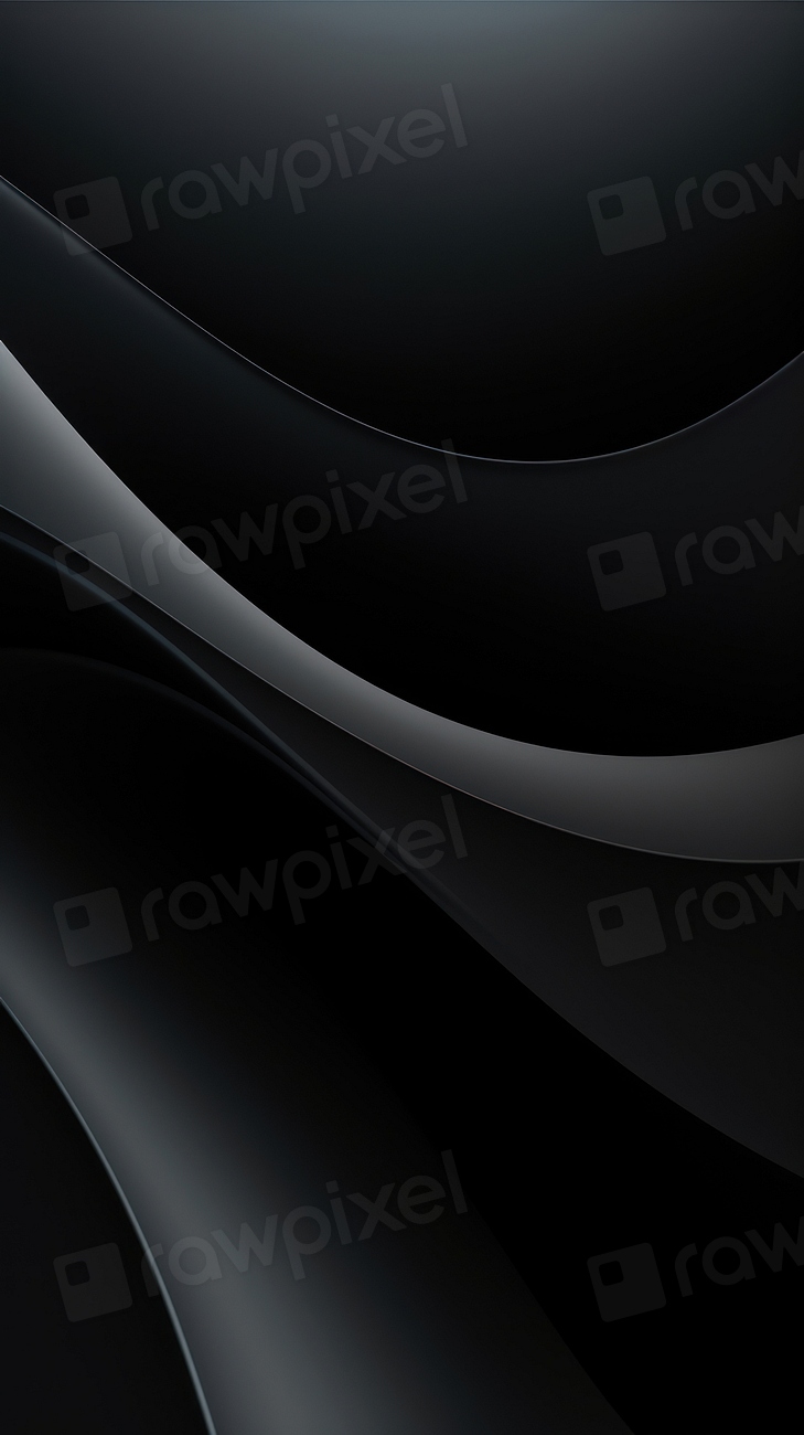 Abstract curve wallpaper black minimalist | Free Photo Illustration ...