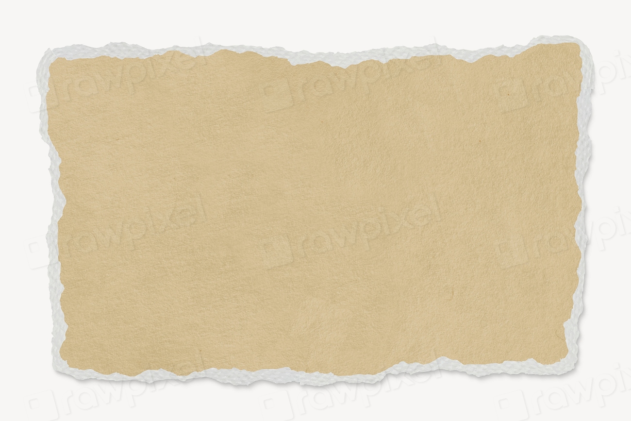 Kraft ripped paper cut rectangular | Premium PSD - rawpixel