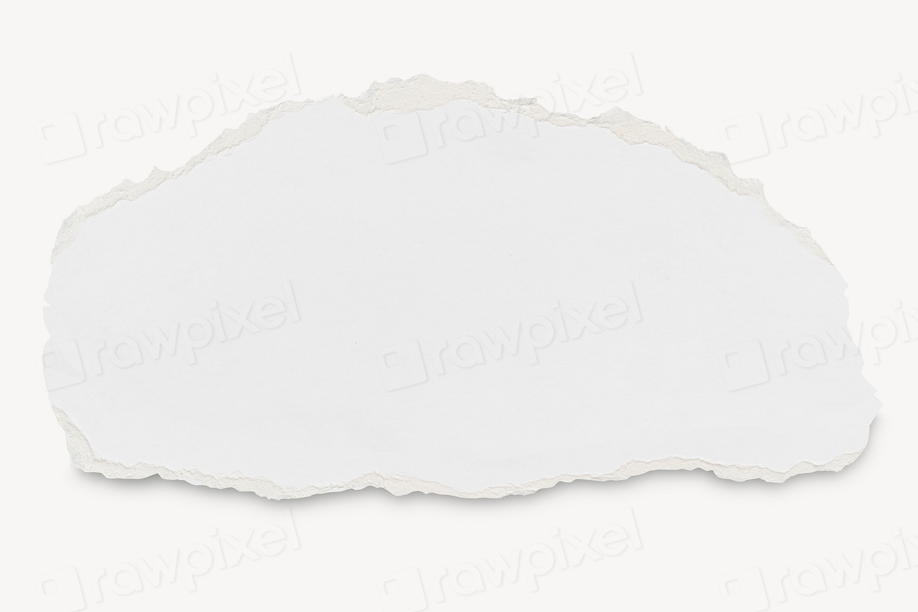 White ripped paper cut out shape | Premium PSD - rawpixel