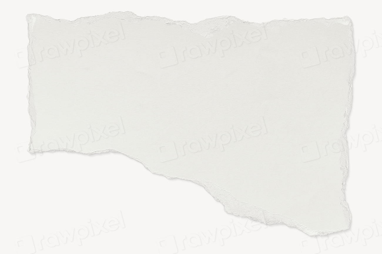 White ripped paper cut out shape | Free PSD - rawpixel