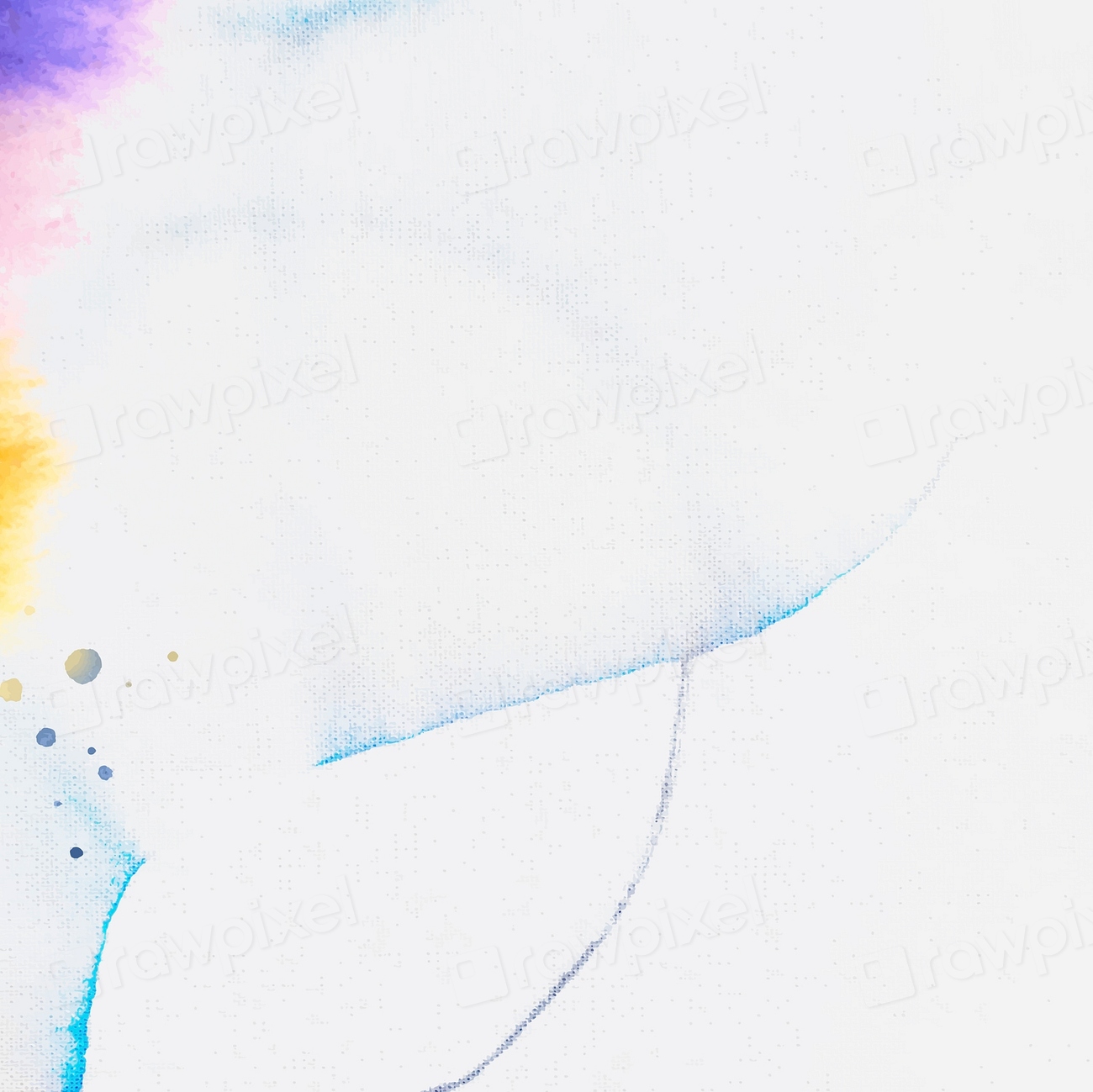 Watercolor abstract background, border design | Premium Vector - rawpixel