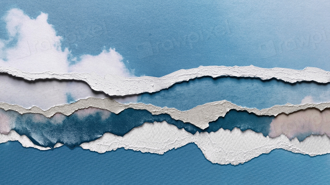 Sky computer wallpaper, ripped paper | Premium Photo - rawpixel