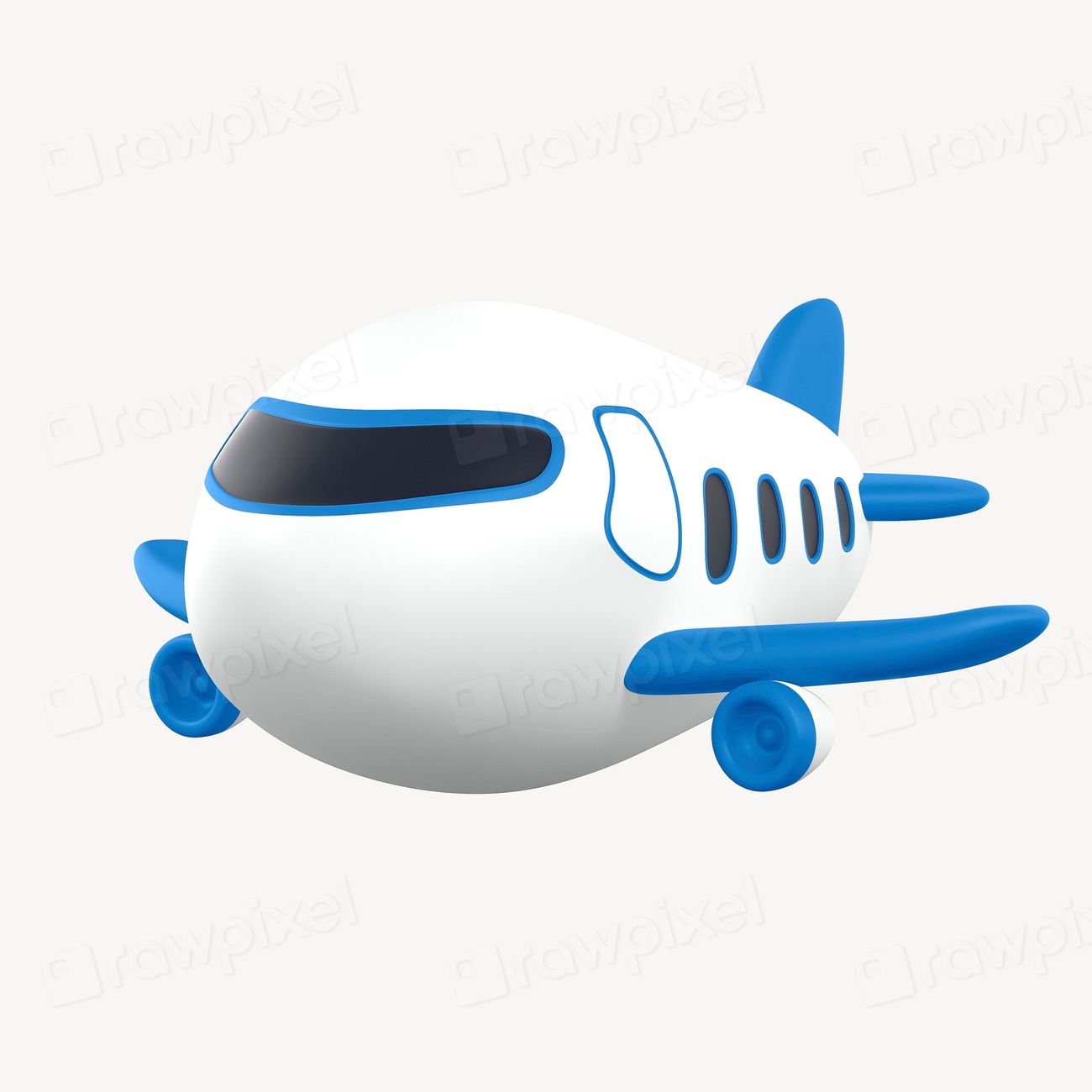 Cartoon plane clipart, side view | Free Photo Illustration - rawpixel