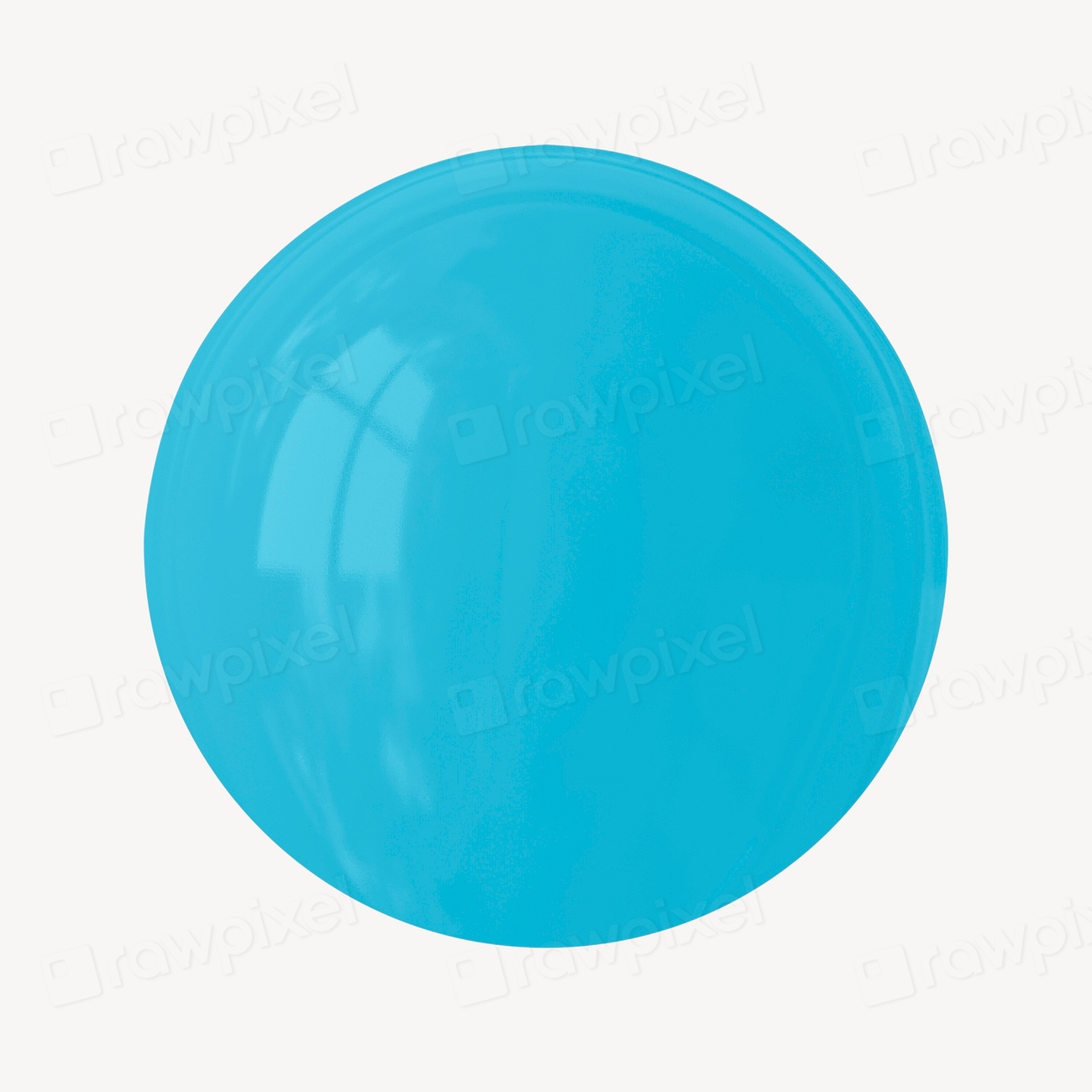 Cartoon blue ball clipart, 3d | Premium Photo - rawpixel