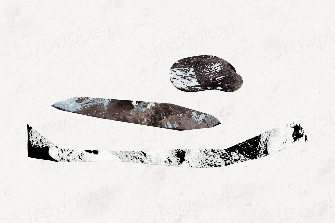 Black shape sticker, aesthetic journal | Premium PSD - rawpixel