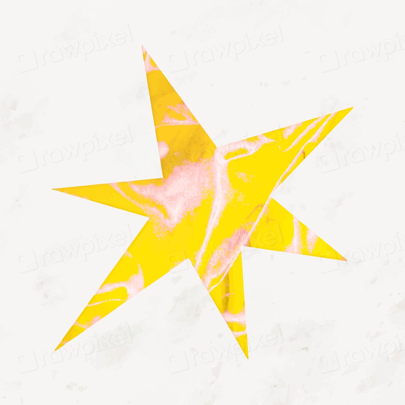 Star shape aesthetic sticker, weather | Premium Vector - rawpixel