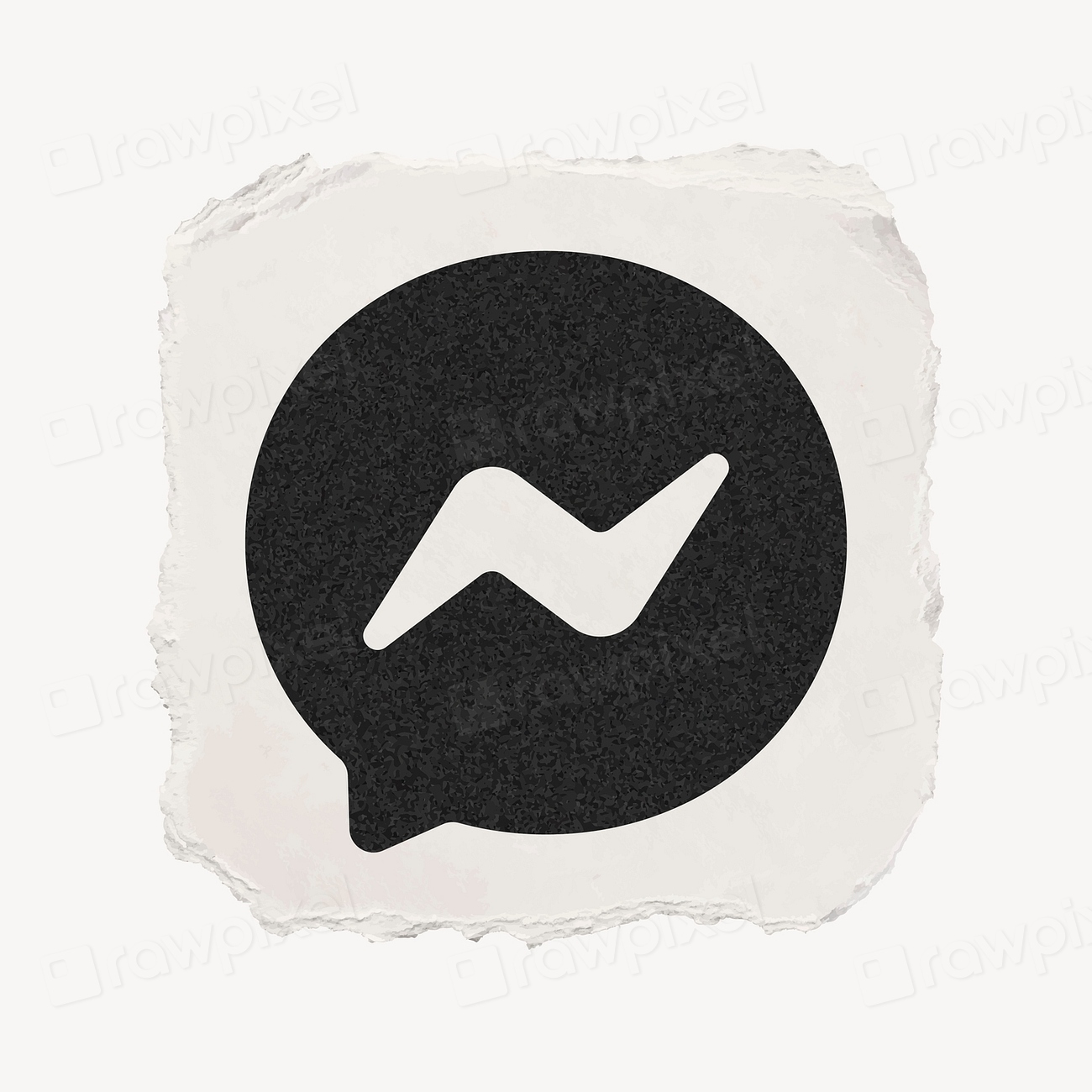 Messenger icon for social media | Free Icons - rawpixel