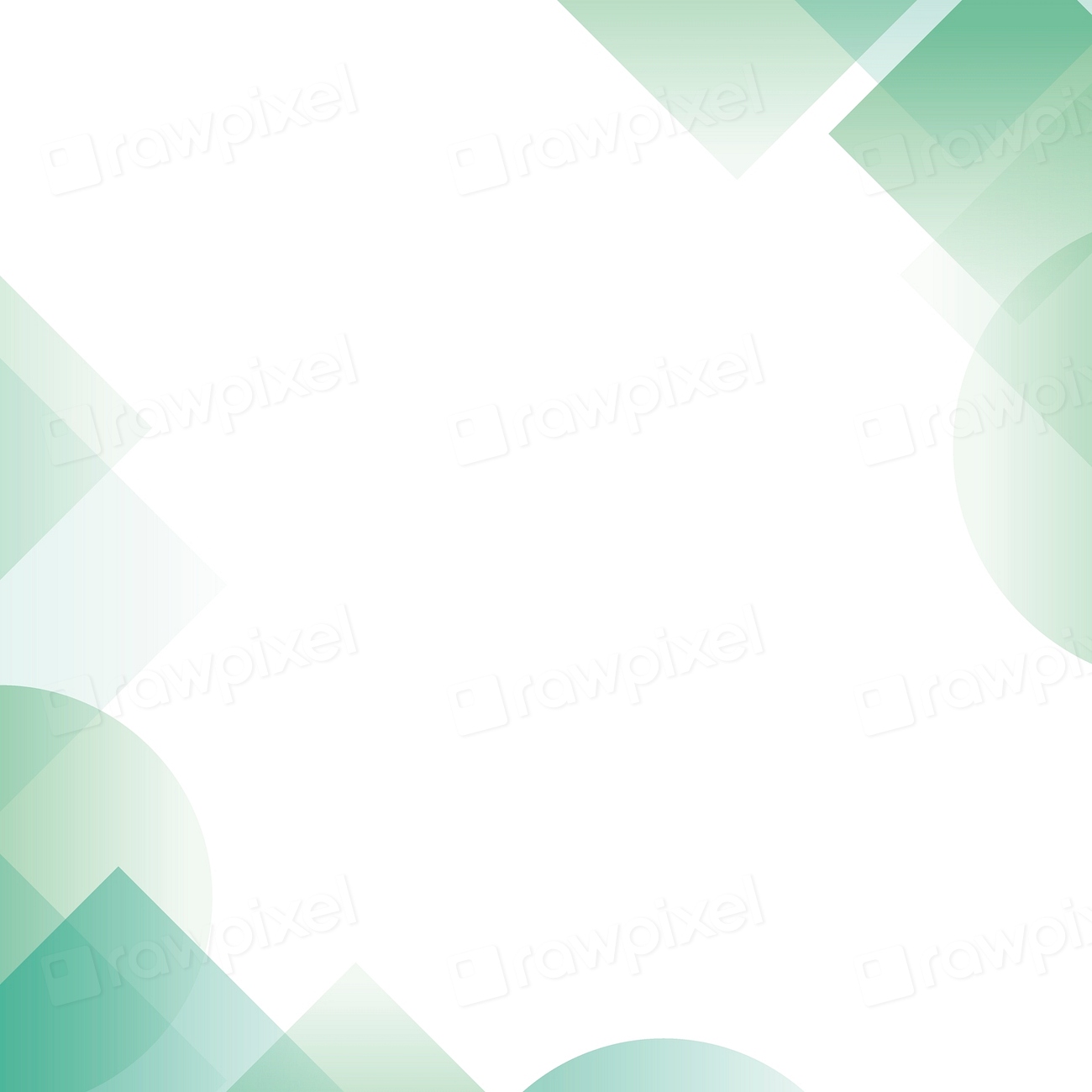 Geometric frame background, green modern | Premium Vector - rawpixel