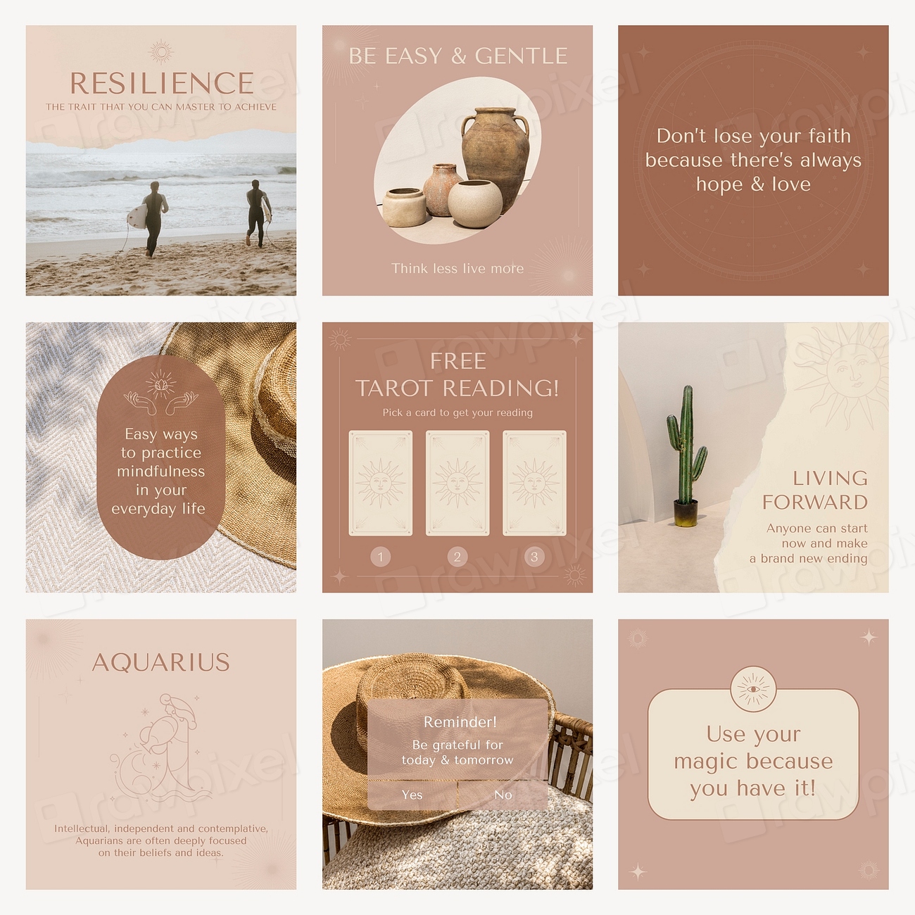 Inspirational quote instagram post template, | Premium PSD - rawpixel