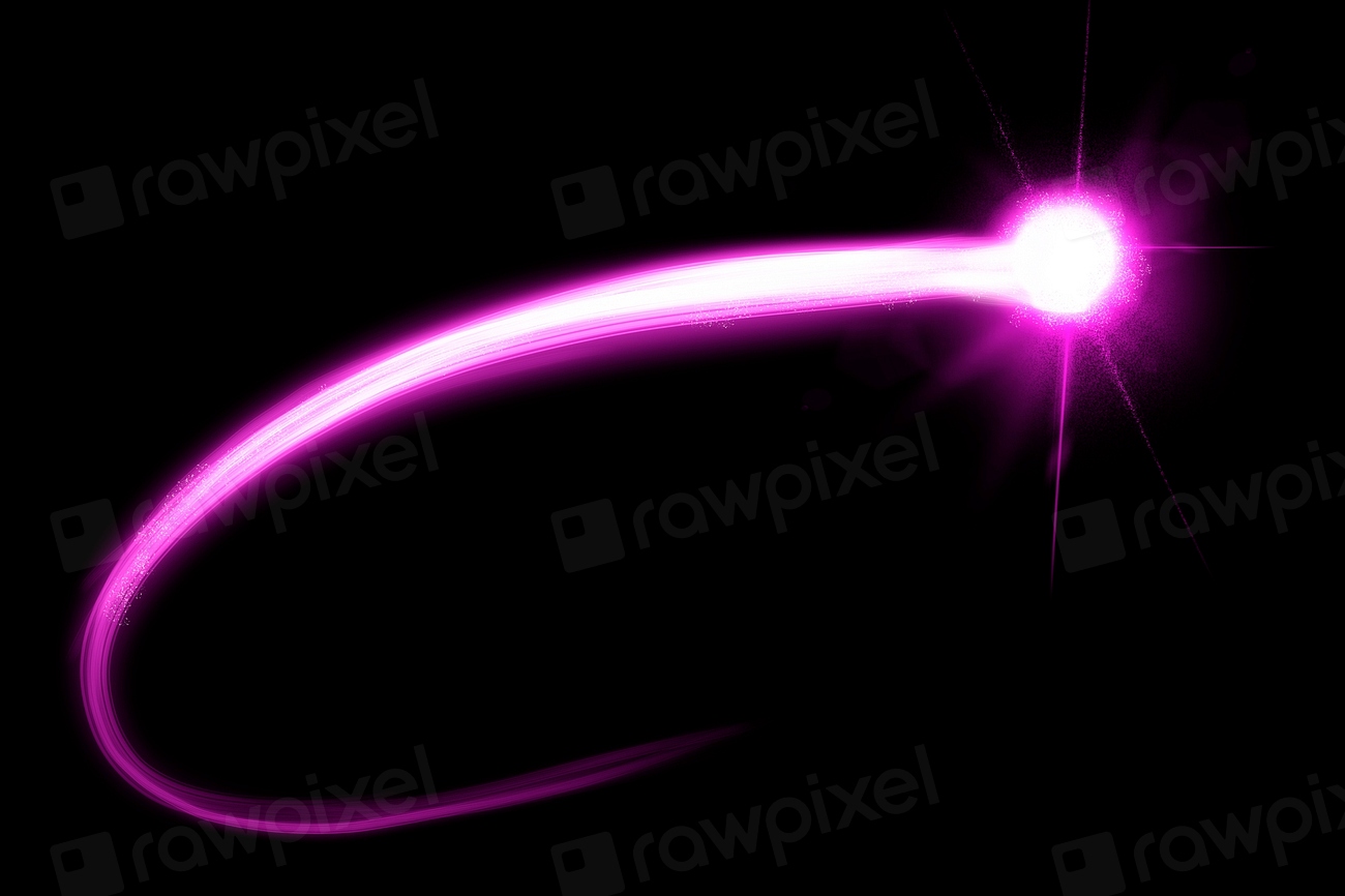 Pink light streak element psd | Premium PSD - rawpixel