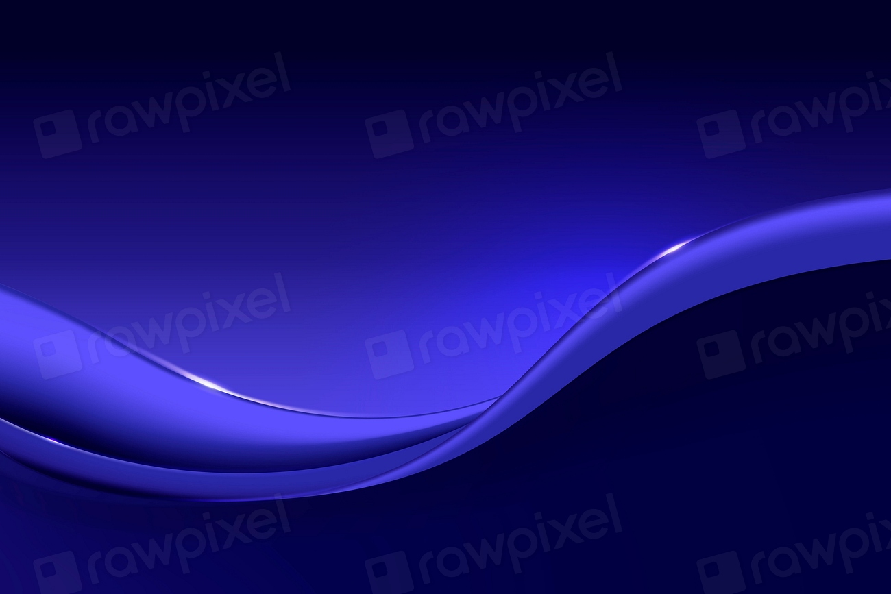 Blue desktop background, abstract wave | Premium Photo - rawpixel