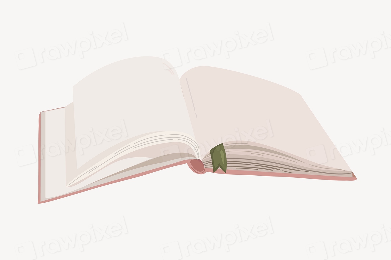 Open book clipart, cute cartoon | Premium PSD - rawpixel