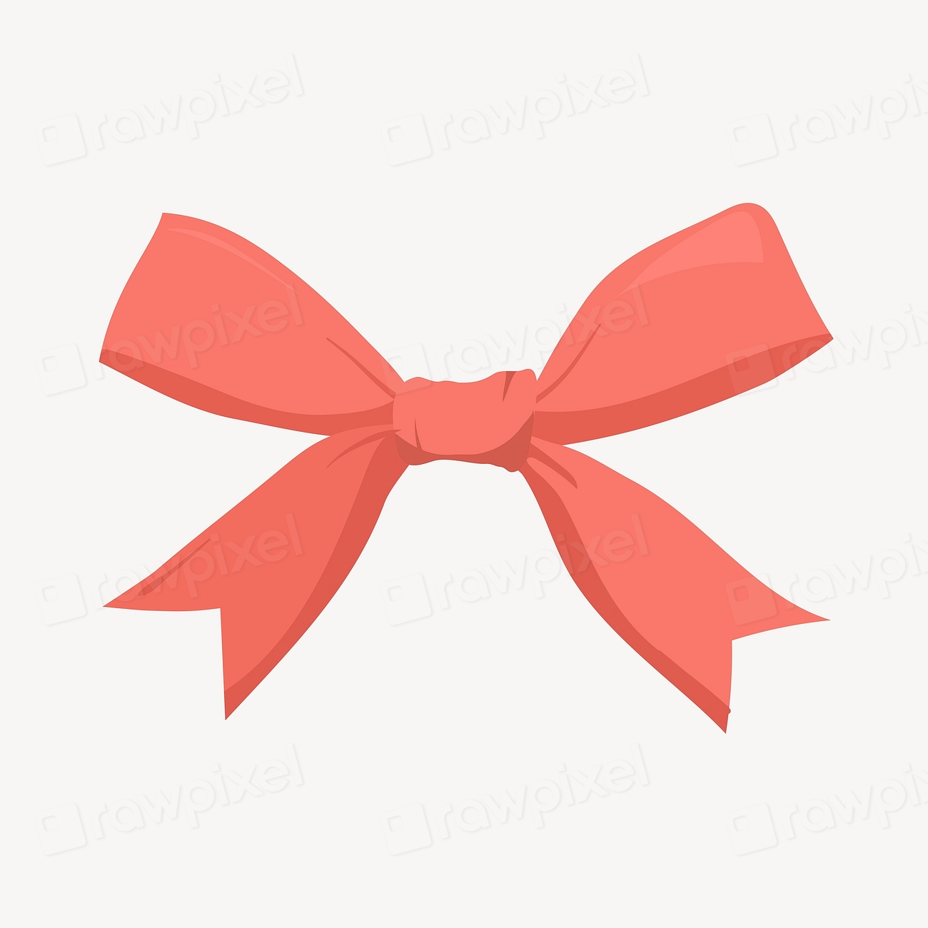 Cute bow collage element, cute | Free Vector Illustration - rawpixel