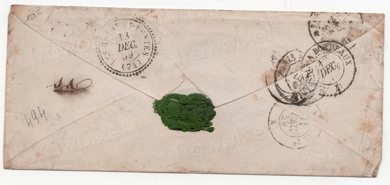 Antique envelope. Free public domain | Free Photo Illustration - rawpixel