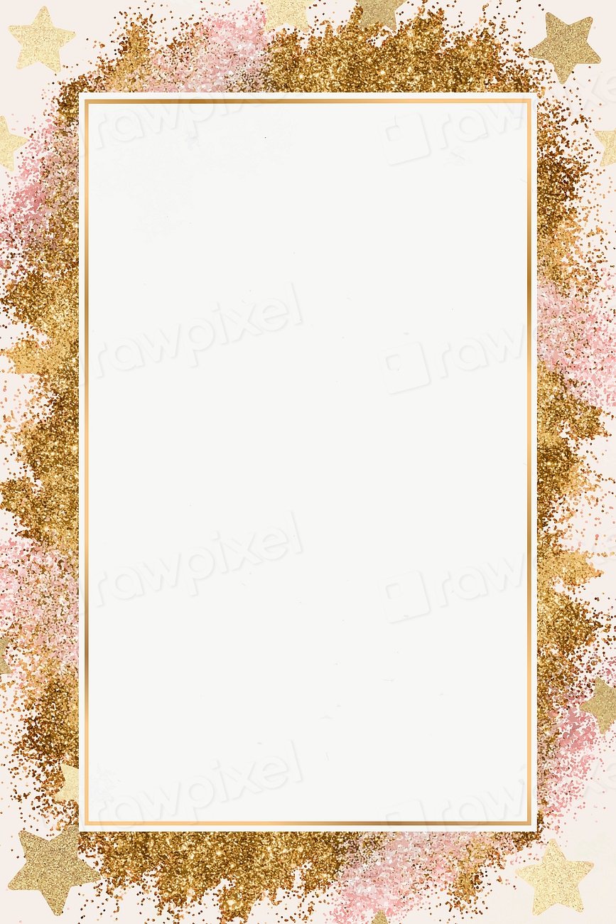 Shiny gold border vector festive | Premium Vector - rawpixel