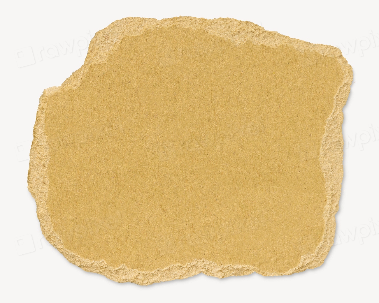 Brown ripped paper cut out, | Premium PSD - rawpixel