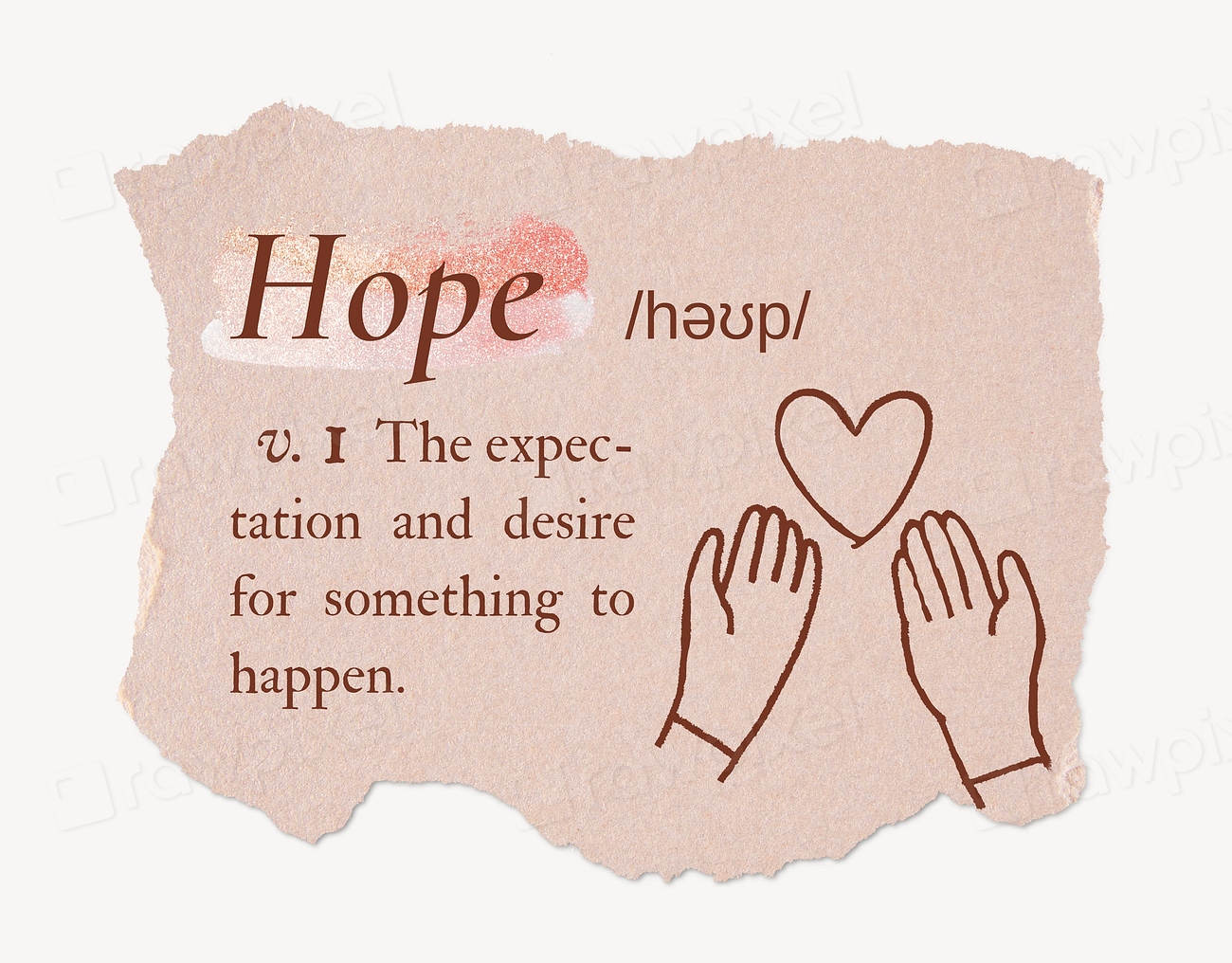 Hope definition, ripped dictionary word | Premium Photo - rawpixel