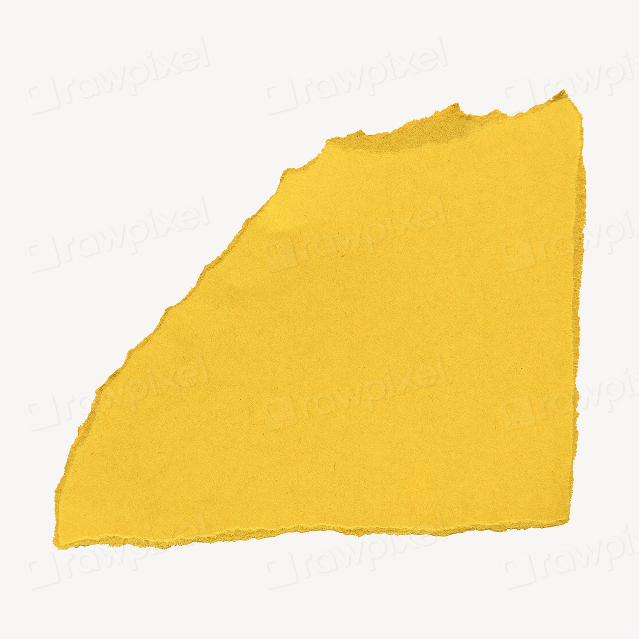 Yellow scrap paper border, collage | Premium PSD - rawpixel