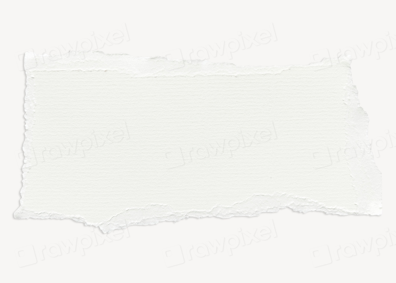 White scrap paper collage element, | Premium PSD - rawpixel