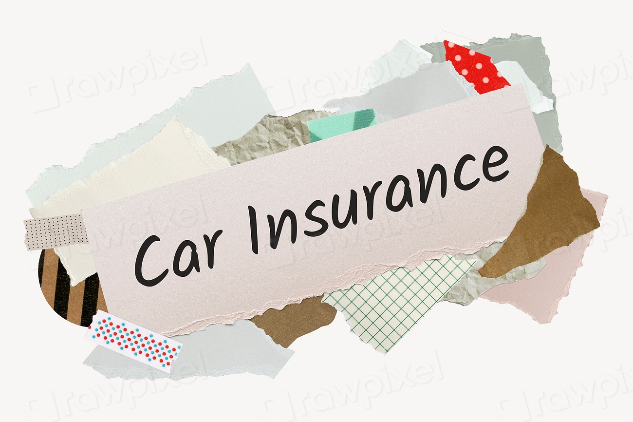 Car insurance word, aesthetic paper | Free Photo - rawpixel