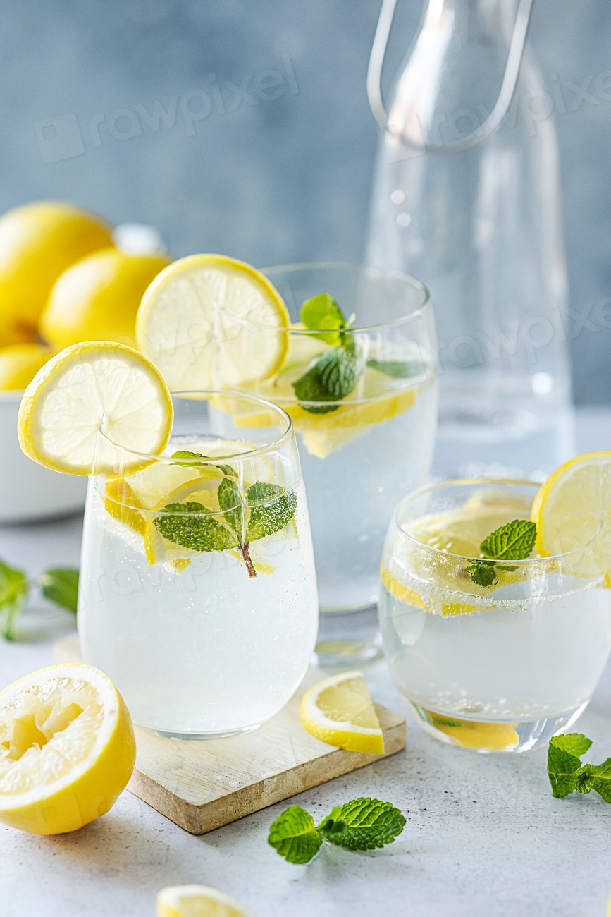 Fresh lemonade soda with sliced | Premium Photo - rawpixel